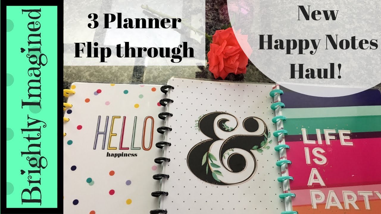 New Happy Notes Haul and Flip Through! - YouTube