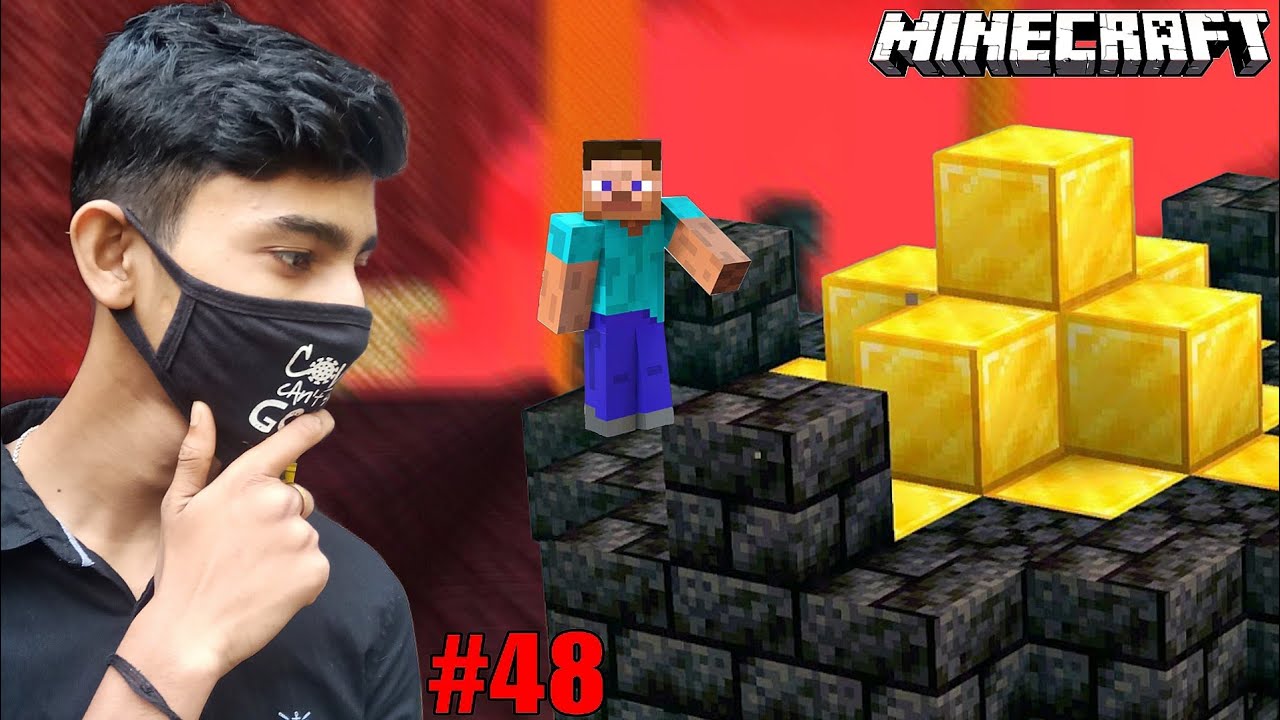 I FOUND 16 GOLD BLOCK NETHER | MINECRAFT GAMEPLAY #48 - YouTube
