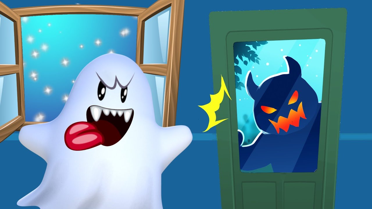 The Angry Ghost Is Not Afraid Of The Wicked Monster | Cartoon for Kids ...