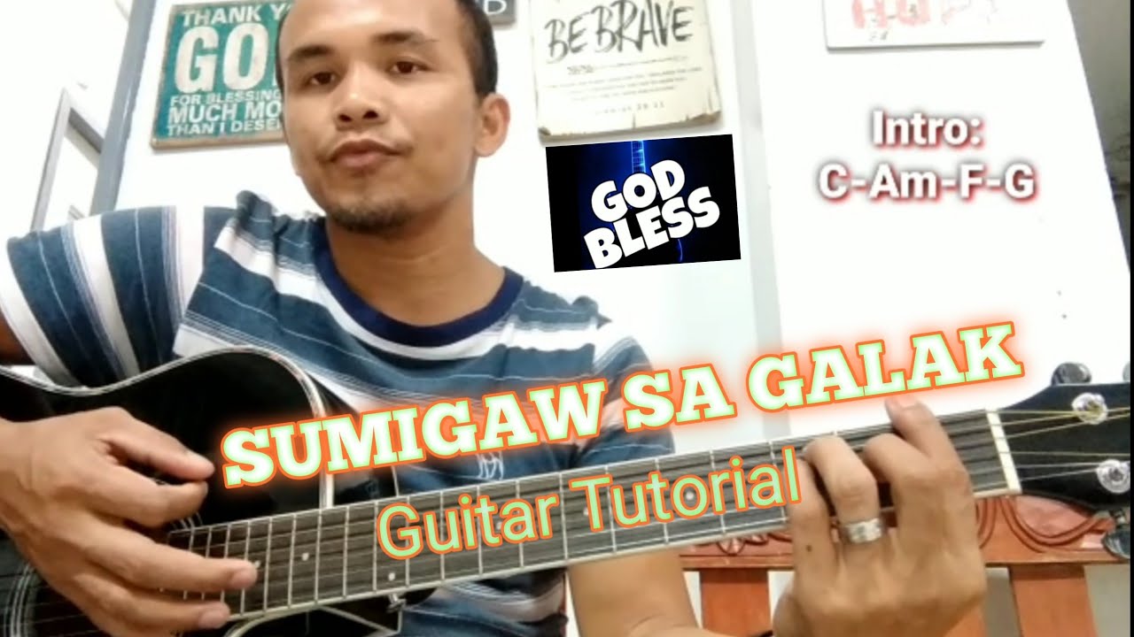 Sumigaw Sa Galak-Guitar Toturial-Basic Chords l Desiple Worship Song ...