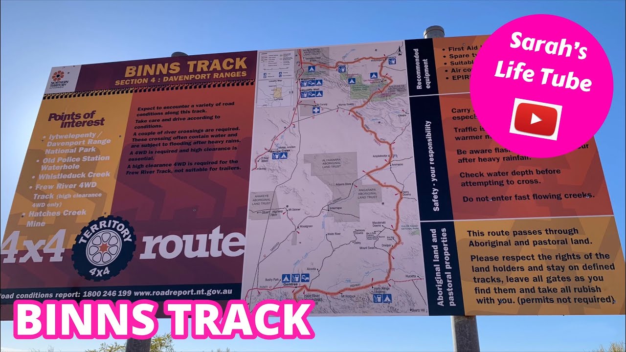 Binns Track | Section 4 | Davenport Ranges, NT - YouTube