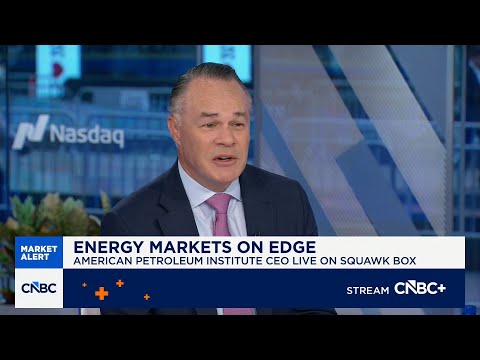 We can't end up with Iran controlling the Strait of Hormuz, says API CEO Mike Sommers