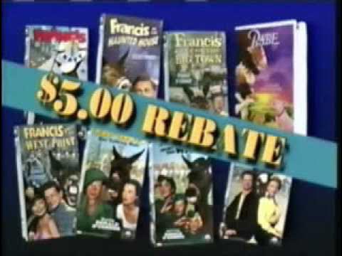 Opening To Babe 1996 VHS Version #1 - YouTube