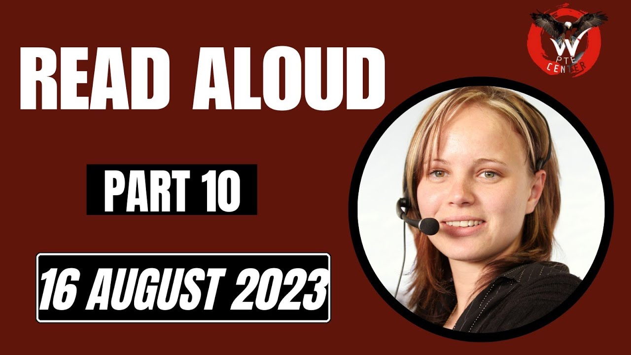 READ ALOUD - AUGUST 2023 - MOST IMPORTANT - PART - 10 - YouTube