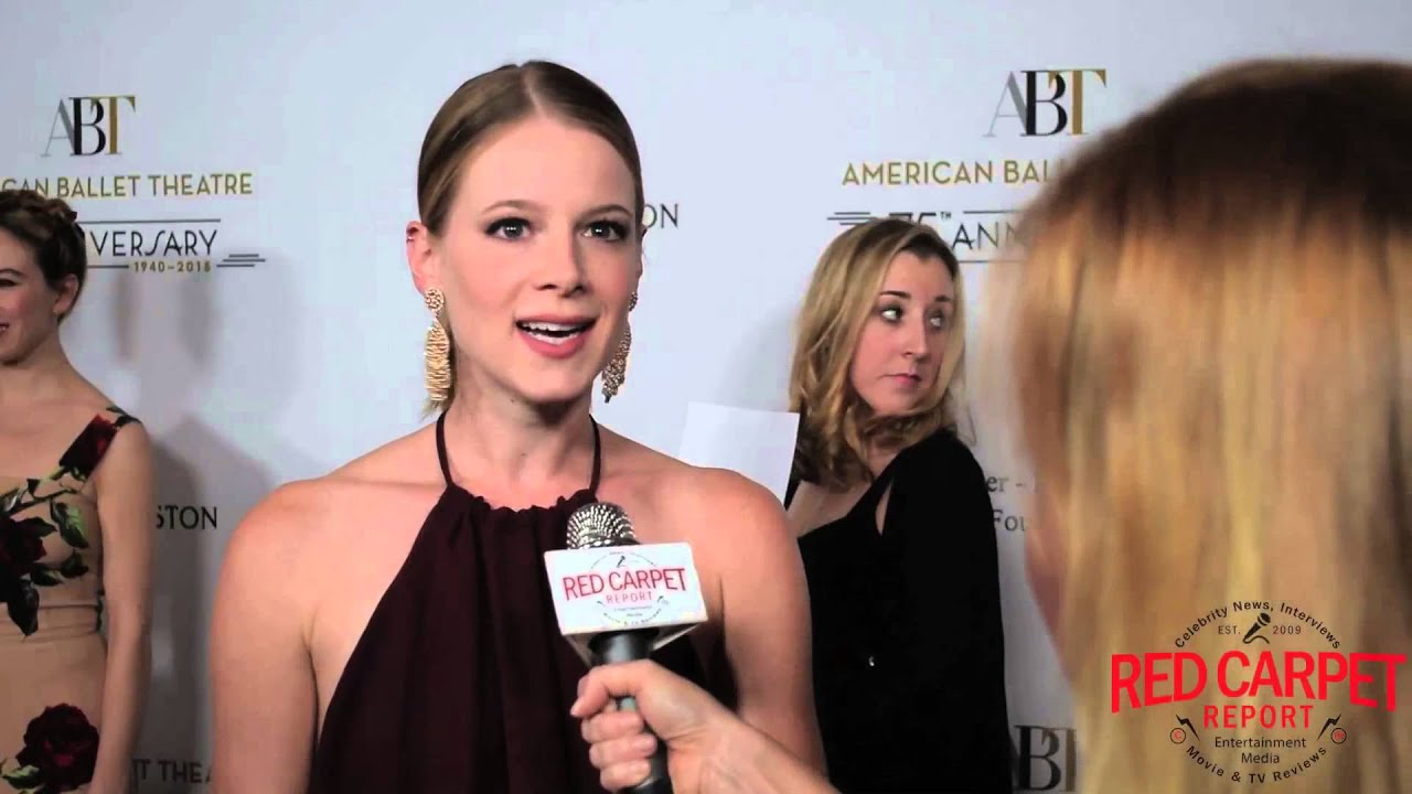 Lauren Post Interviewed at American Ballet Theatre Holiday Benefit # ...