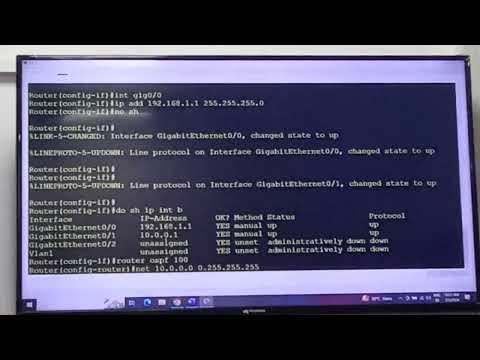OSPF lab - YouTube