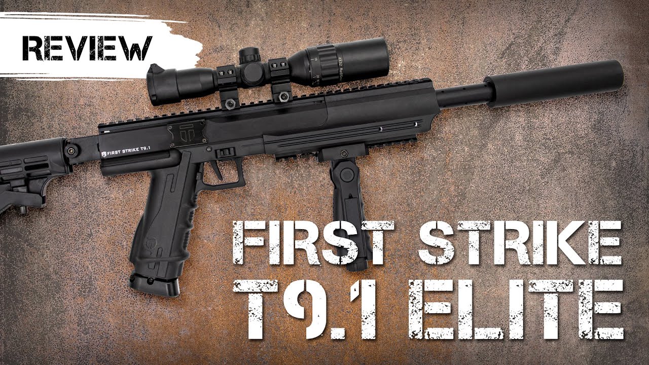 First Strike T8.1 und T9.1 Elite Pistole/Markierer Review - YouTube