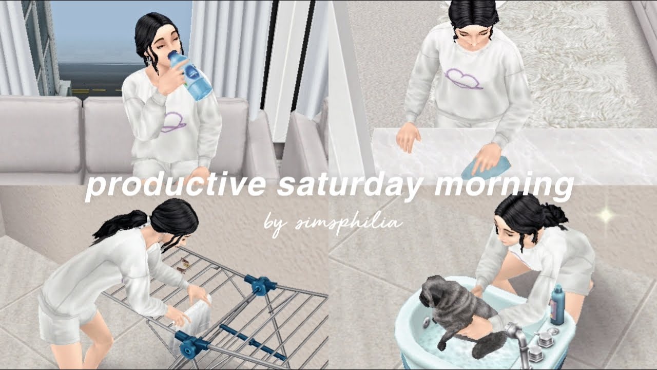 productive saturday morning | sims freeplay vlog - YouTube