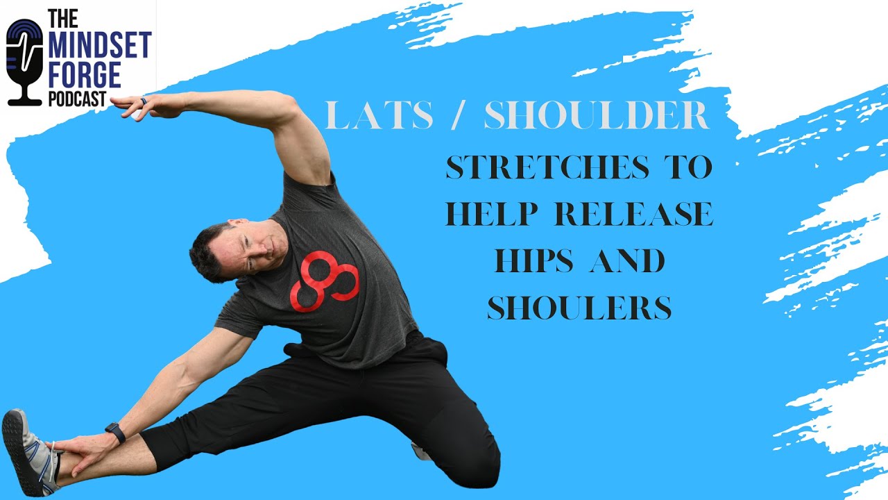 Effective Lats stretch to help mobilize the shoulder joint - YouTube