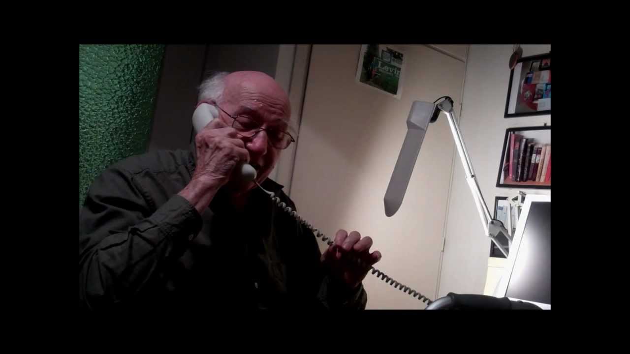 Kóvne (Kaunas) [LT]: Dov Levin Answering the Telephone [Jerusalem ...