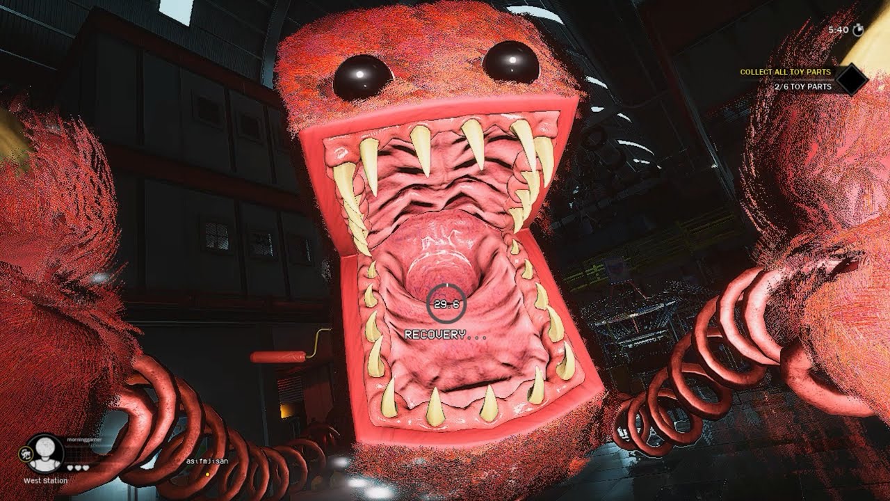 Project Playtime gameplay - Boxy Boo chase scene - YouTube