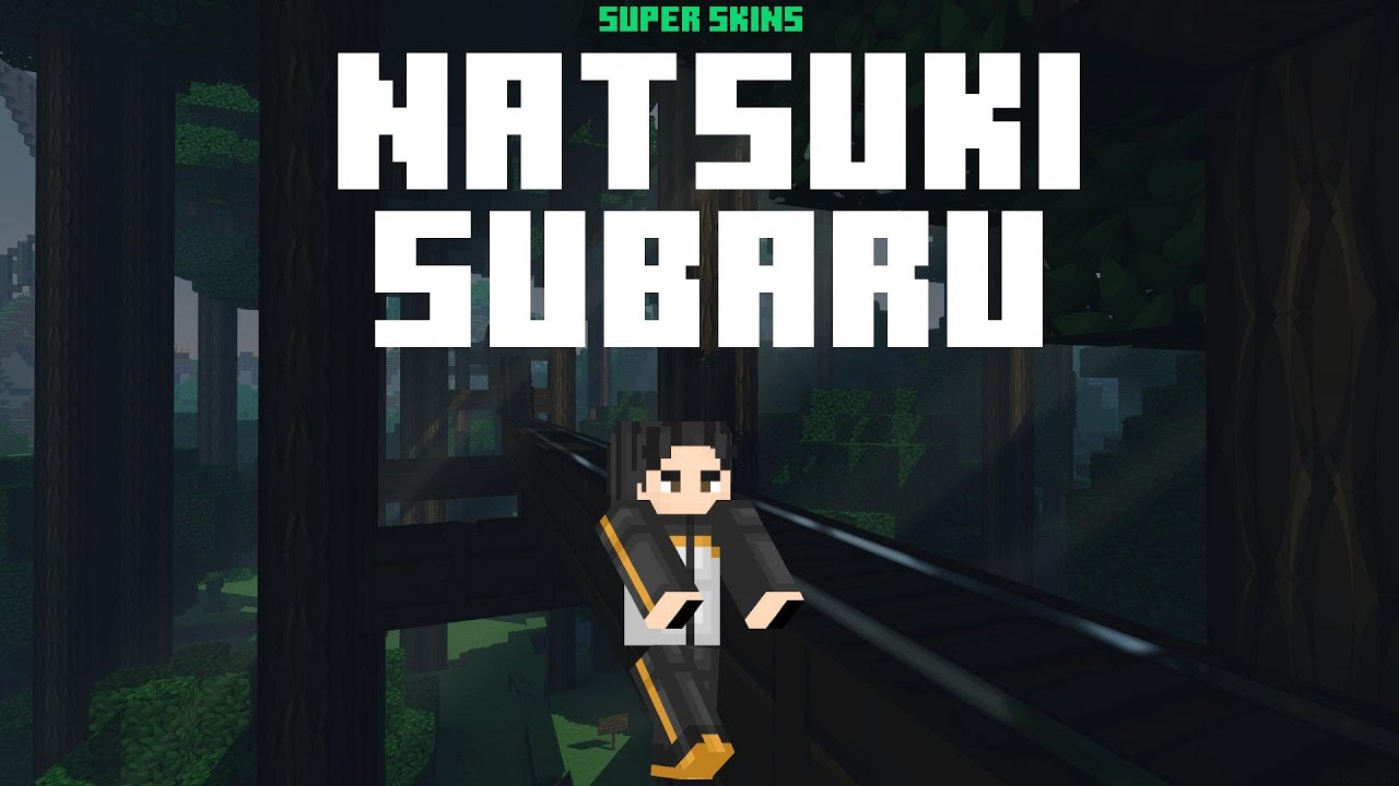 Amazing Natsuki Subaru Minecraft Skin 🎮 Download and Install Links 🎮 ...