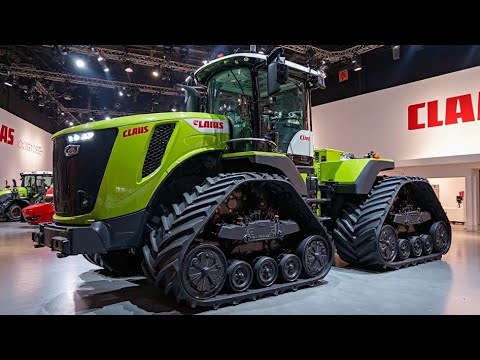 Claas Axion 960 TT: The Ultimate Powerhouse Tractor in Action! - YouTube