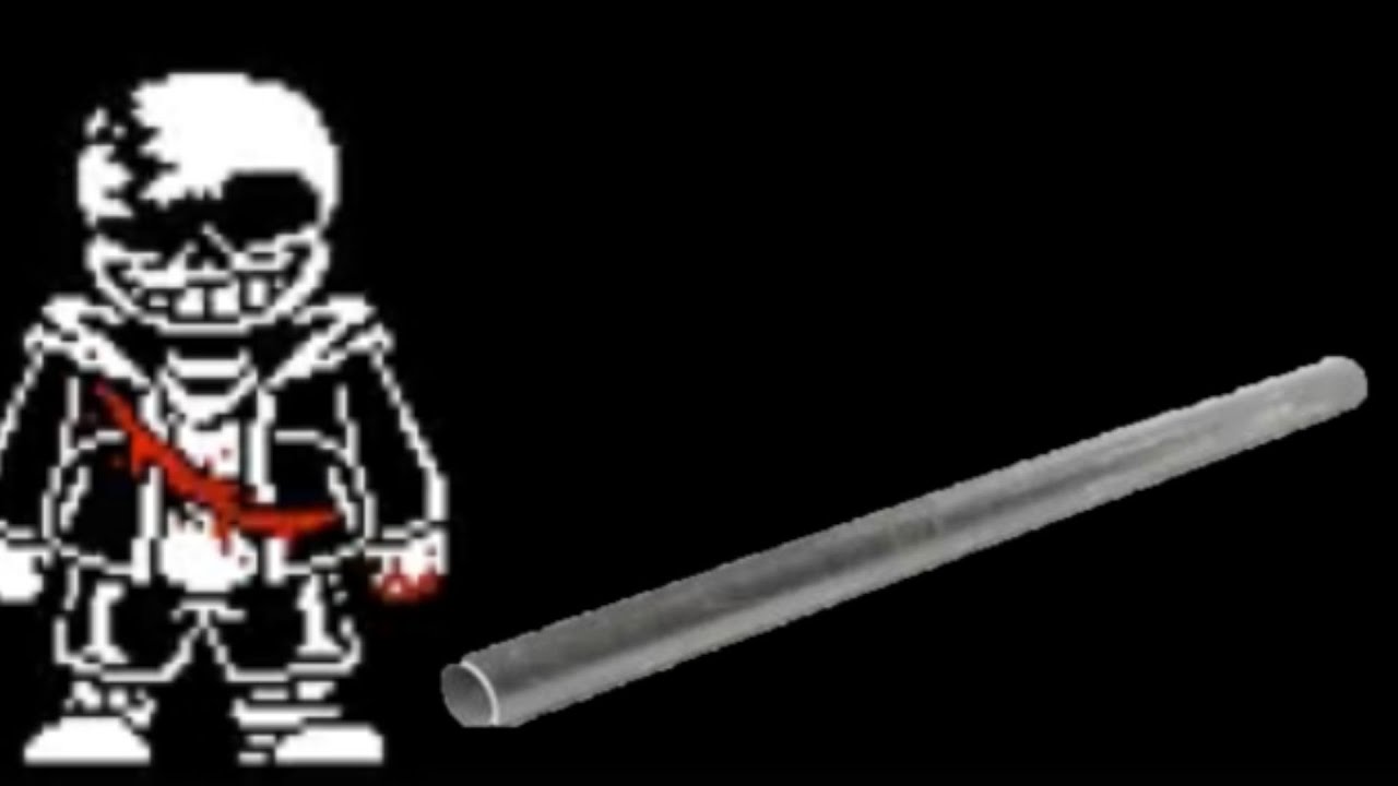 Sans Last Breath FDY but every gaster blaster is a metal pipe sound ...