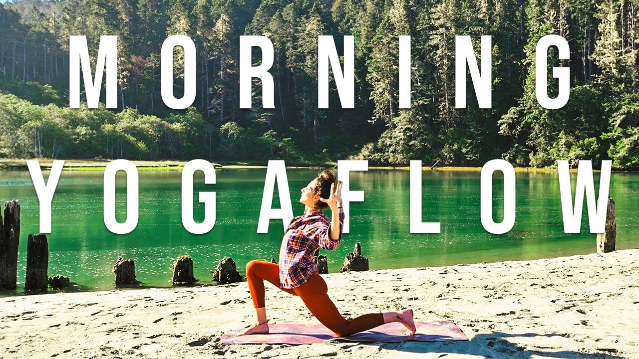 MORNING YOGA - 15 min Slow, Relaxing, Gentle Yoga Stretch Routine for ...