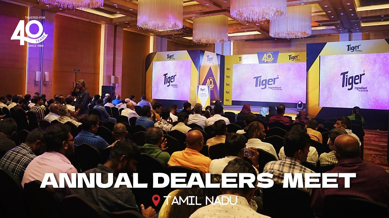 Tiger Food Ingredients - 40 years Dealers meet 2024 Chennai - YouTube