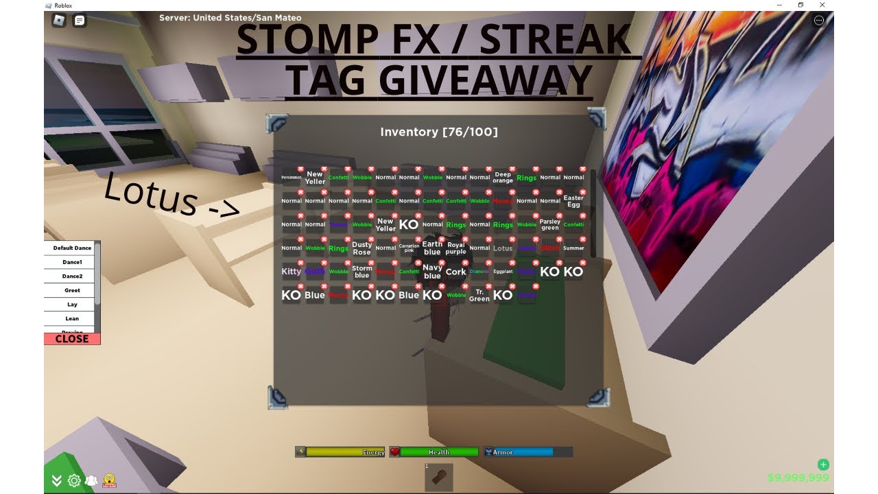 STOMP FX / STREAK TAG GIVEAWAY (Hood Modded) - YouTube