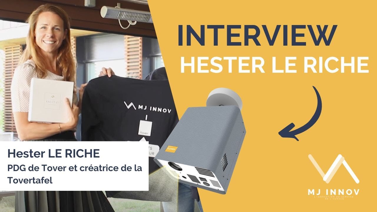 Interview d'Hester LE RICHE, CEO Tover, Max BAYLE et Jonathan ARNAUD ...