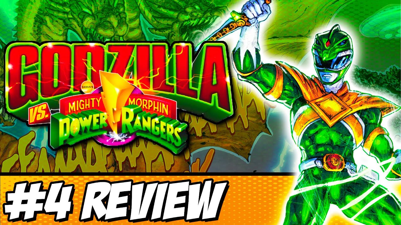 The Fury Of King Ghidorah | Godzilla vs Mighty Morphin Power Rangers #4 ...