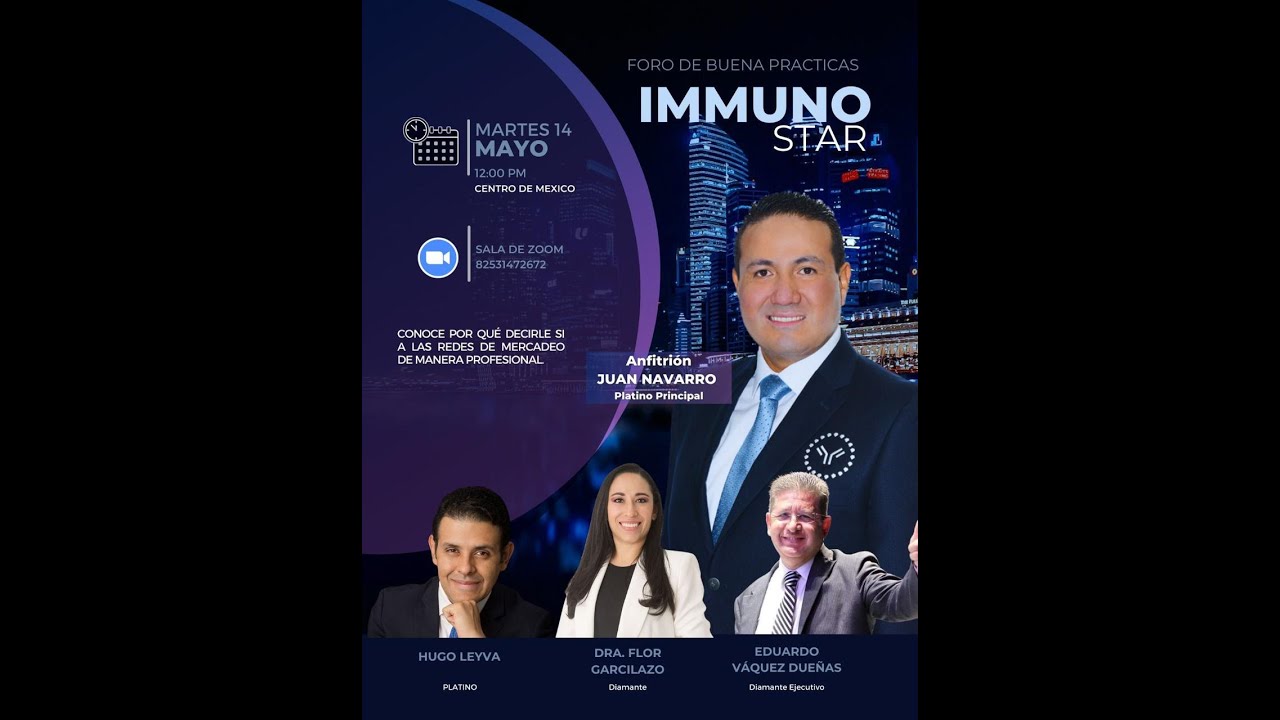 ImmunoStar: Buenas prácticas. Dirigida por el Platino principal Juan ...