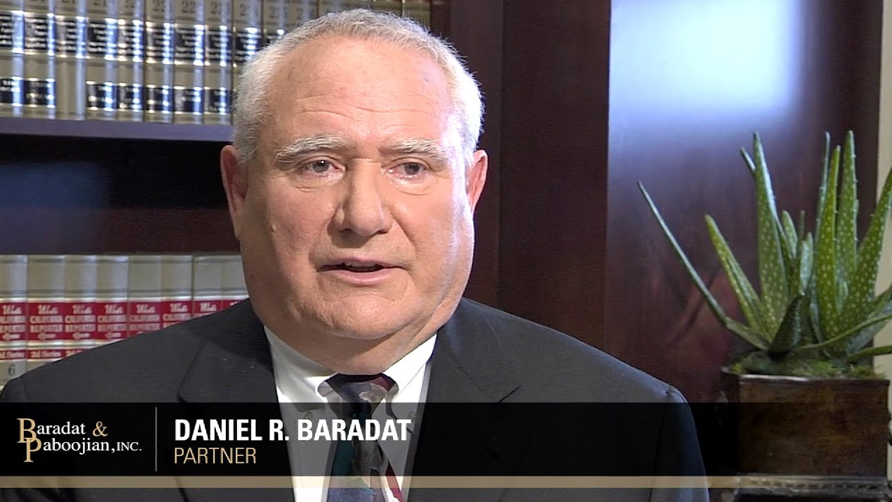 Daniel R. Baradat, Partner - Baradat & Paboojian, Inc. - YouTube