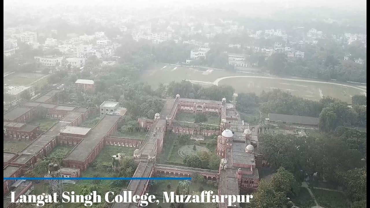 Aerial View of LS College Muzaffarpur Bihar - YouTube
