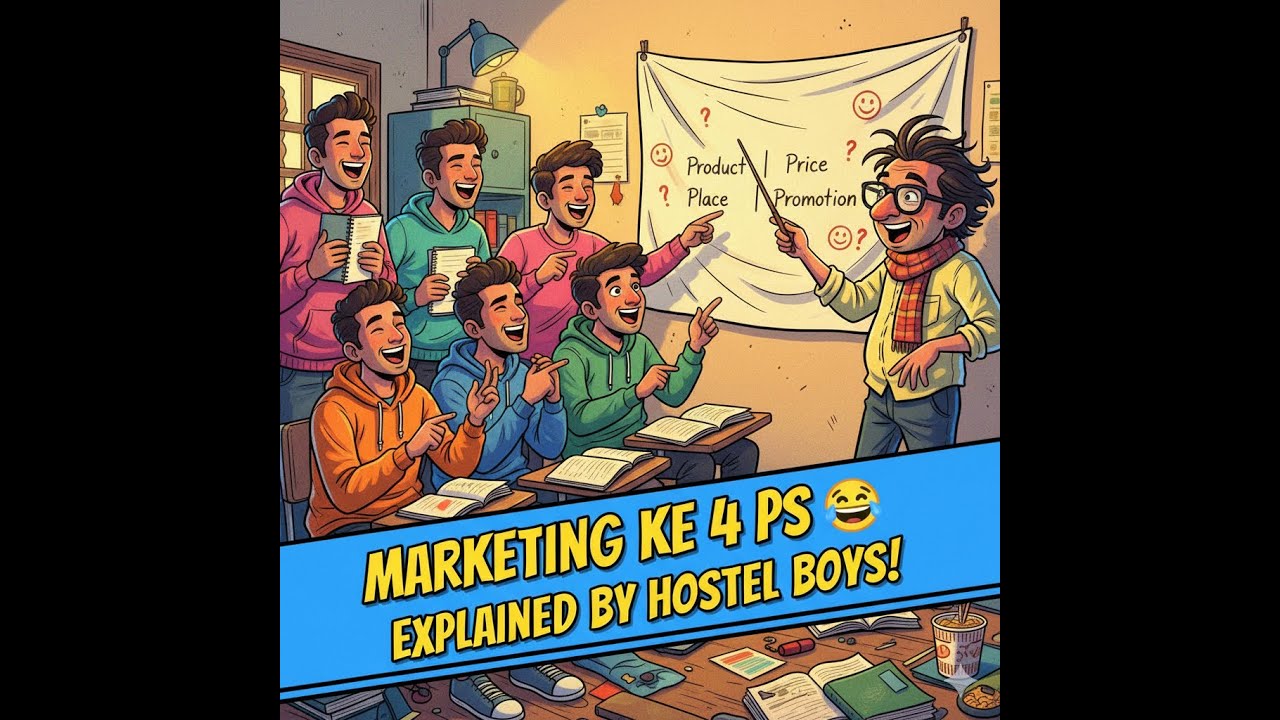 Marketing ke 4 Ps Explained | College boys edition - YouTube