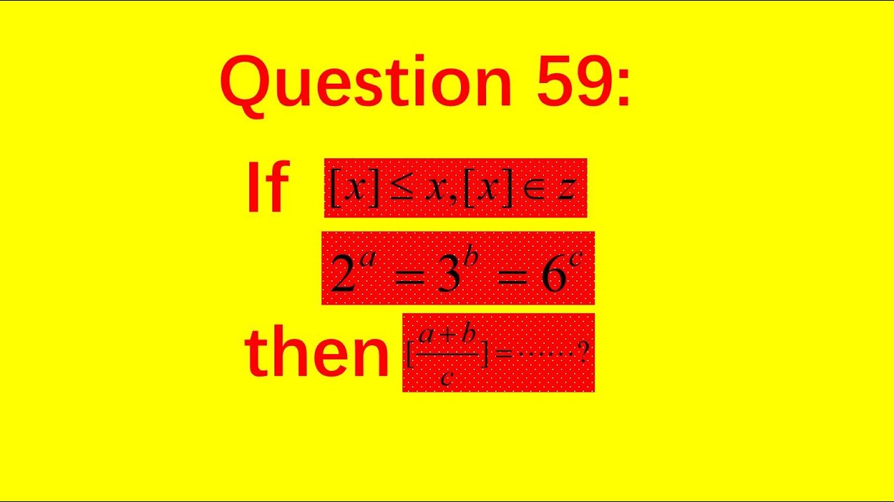 Question 59 - YouTube