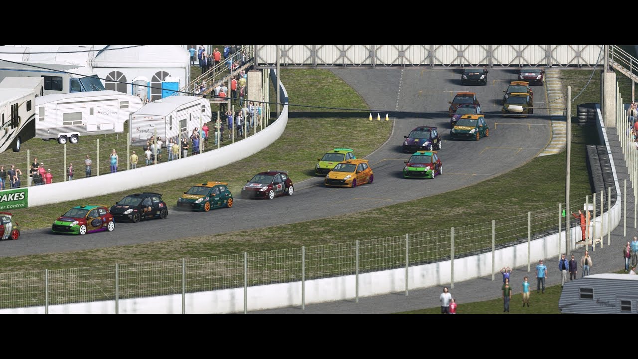 RFactor 2 // REPLAY // Renault Clio Cup Rennen @Toban Raceway Park ...