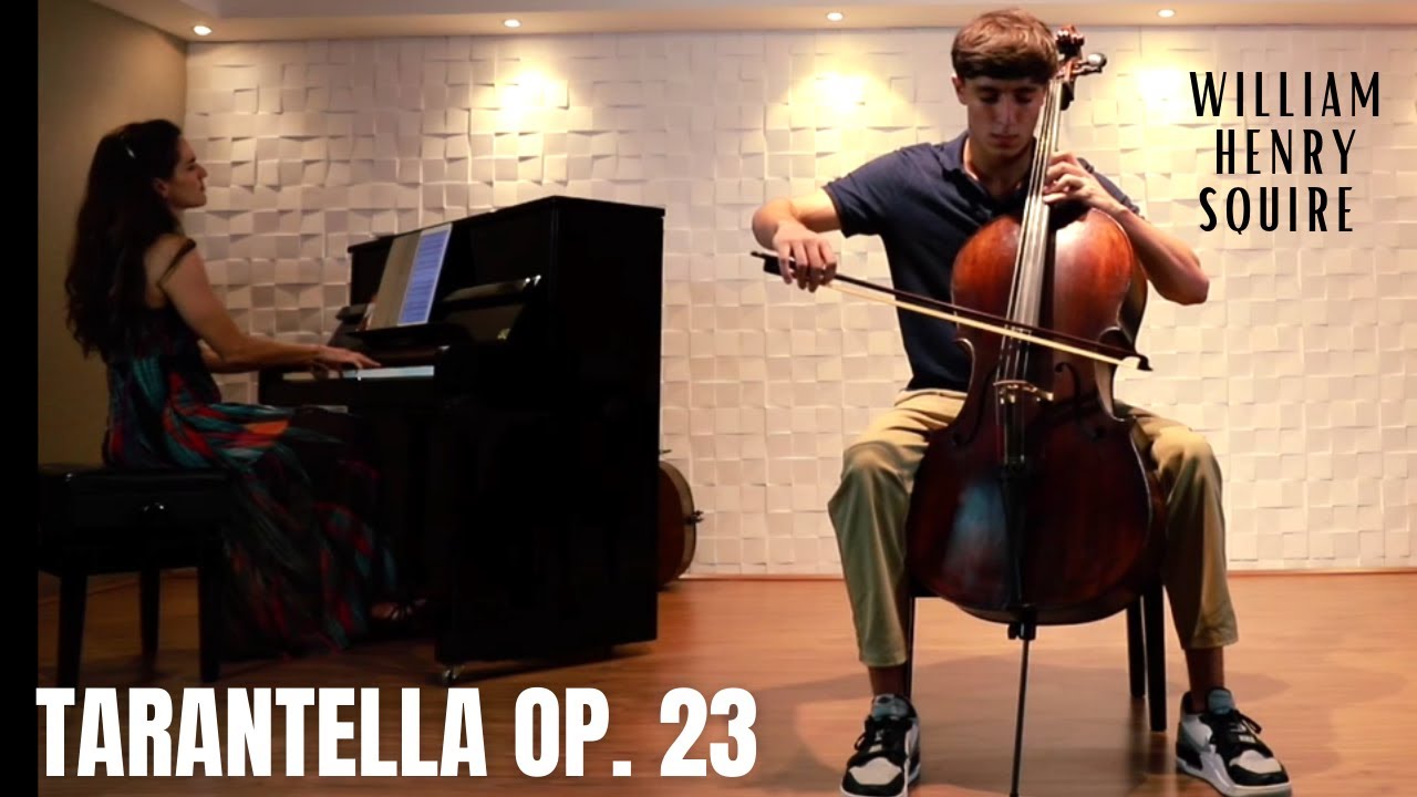 Suzuki Cello Book 6 🎜 'Tarantella Op. 23' by William Henry Squire - YouTube