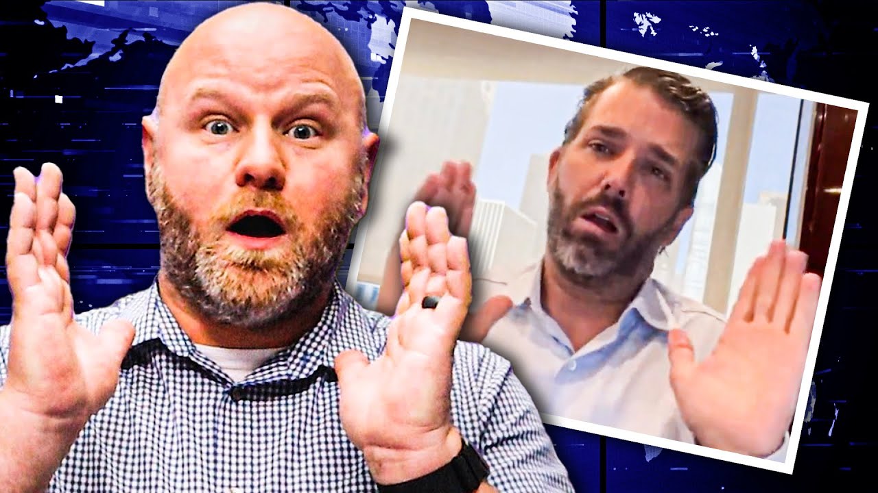 Don Jr. Looks Completely Tweaked Out In Creepy New Video - YouTube