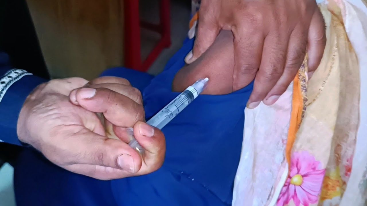 How to Give Arm IM Injection (Soma-Ject) | Family Planning Method | 24 ...
