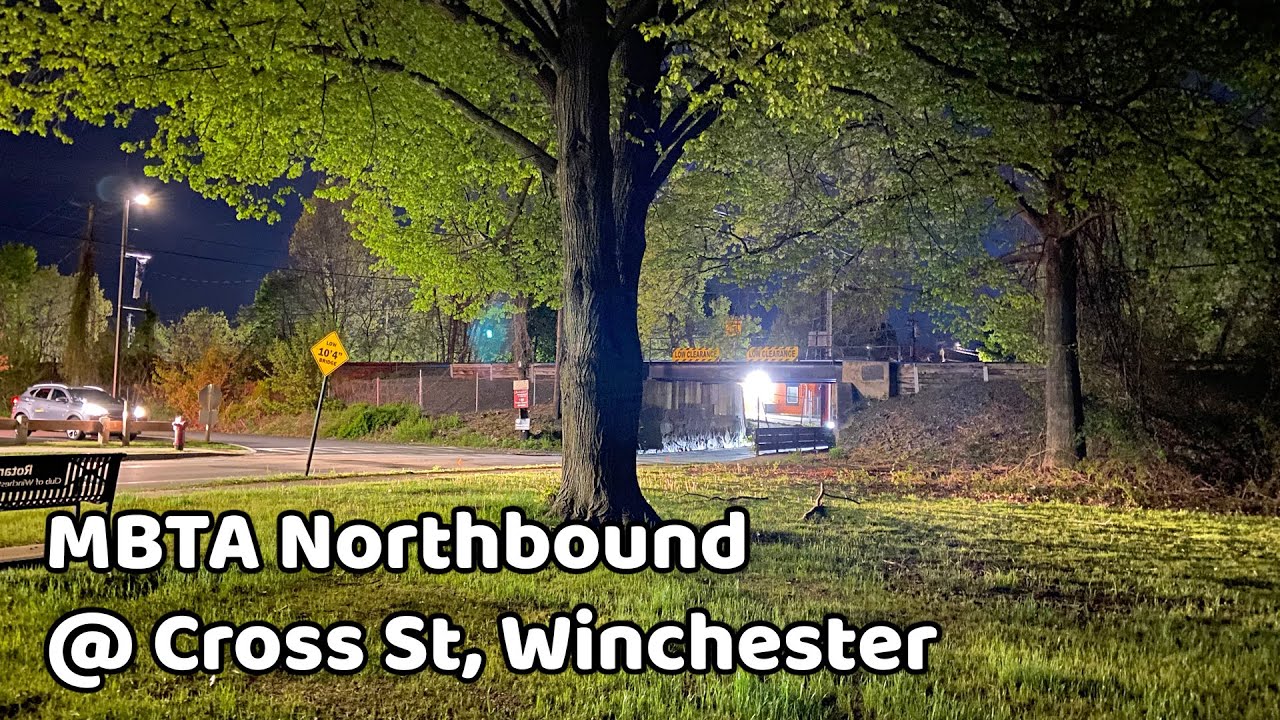 MBTA Commuter Rail Northbound on the Lowell Line - YouTube