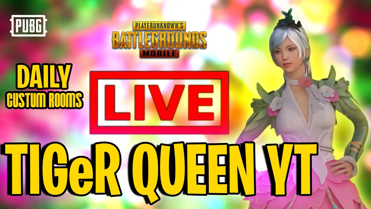 Live Custom Room PUBG MOBILE | TIGeR QUEEN YT - YouTube