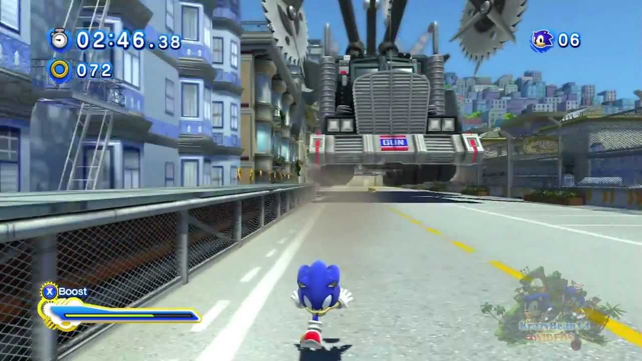 Sonic Generations 100% Walkthrough [Red Ring Guides] - City Escape ...