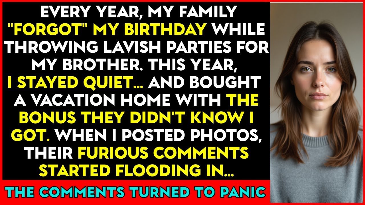 Every Year, My Family "Forgot" My Birthday While Throwing Lavish ...