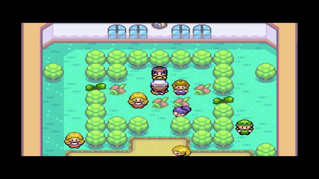 Pokemon FireRed ULTRAWIDE: Celadon Gym Leader Erika (No Commentary ...