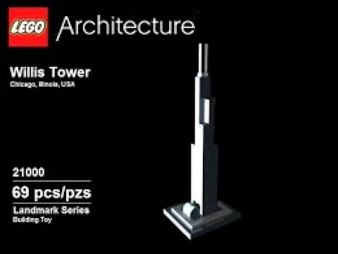 21000-Willis Tower (LEGO Architecture) - YouTube
