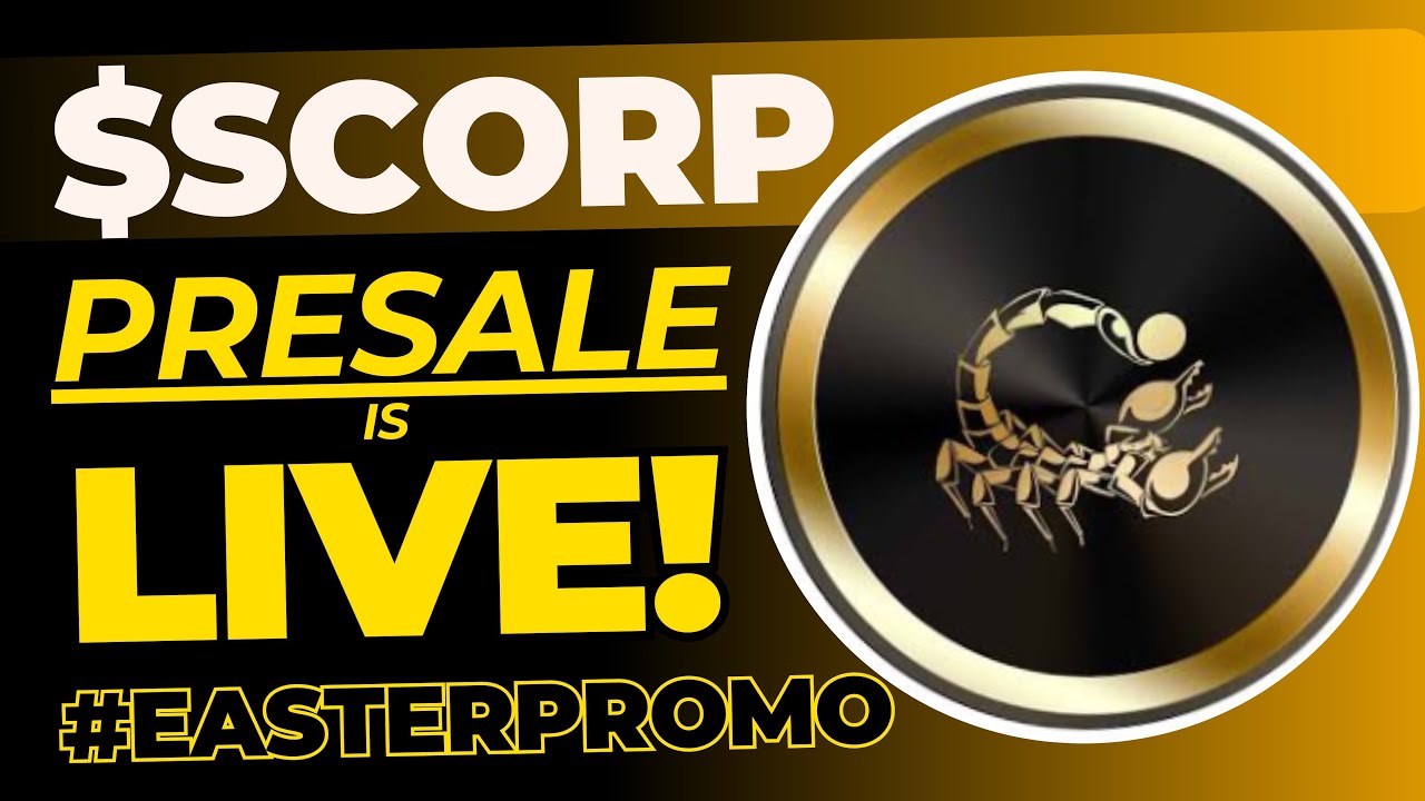 $SCORP PRESALE! | EARN REWARDS AND BONUSES🤑 - YouTube