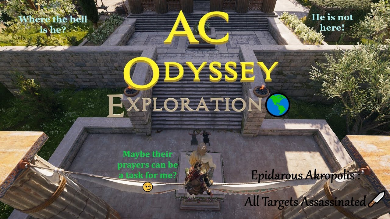 [Assassin'S Creed Odyssey] Epidarous Akropolis - YouTube
