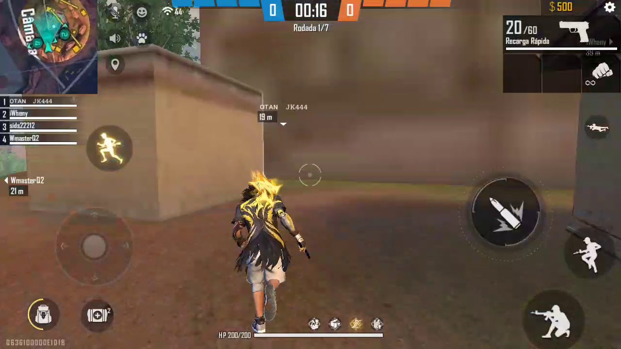 Jogando free fire - YouTube