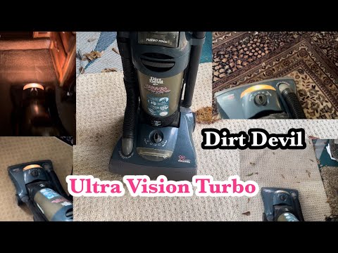 Dirt Devil Ultra Vision Turbo | Vacuuming Three Places - YouTube