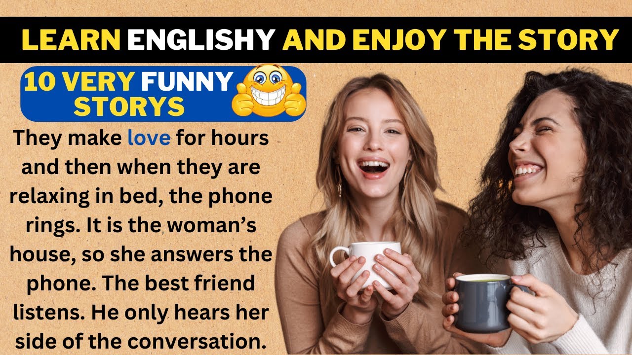 10 Interesting English Funny Stories | Graded Reader | Speak English ...