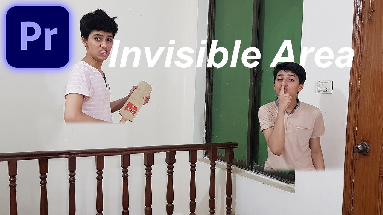 How to make INVISIBLE AREA Effect in Premier Pro - YouTube