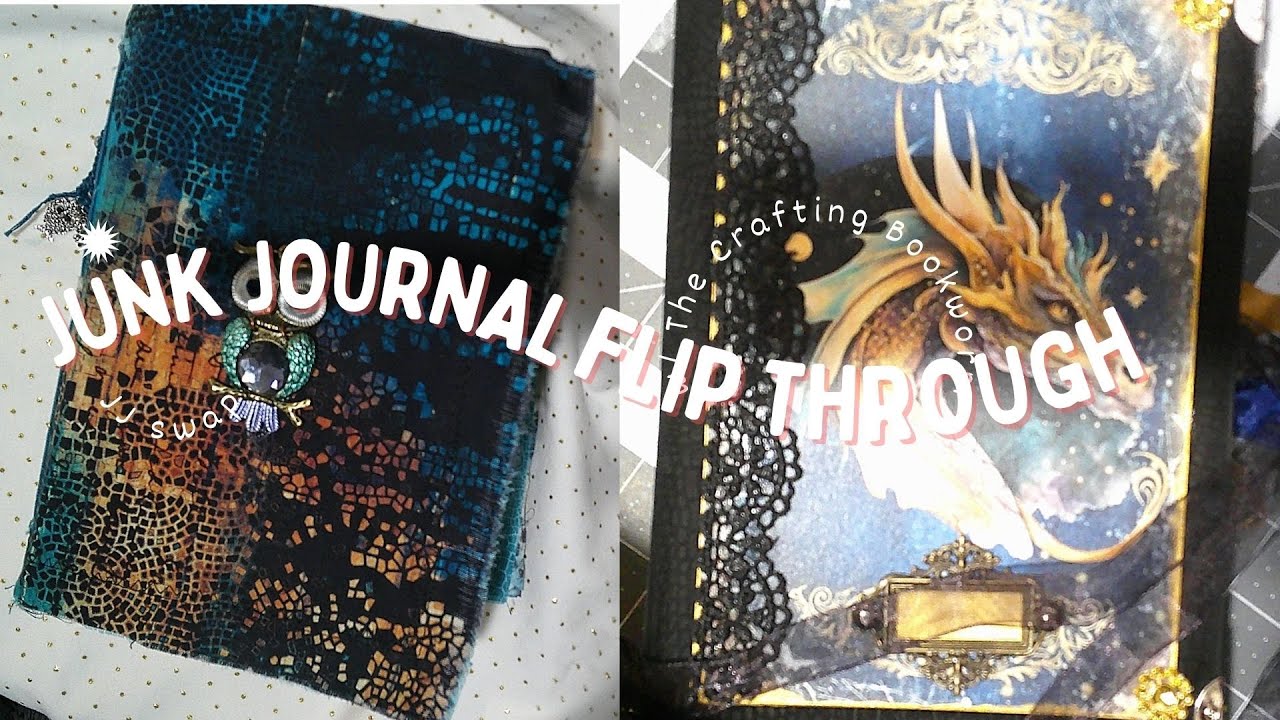 An Exciting Junk Journal Swap | Paginator Reads & Journals - YouTube