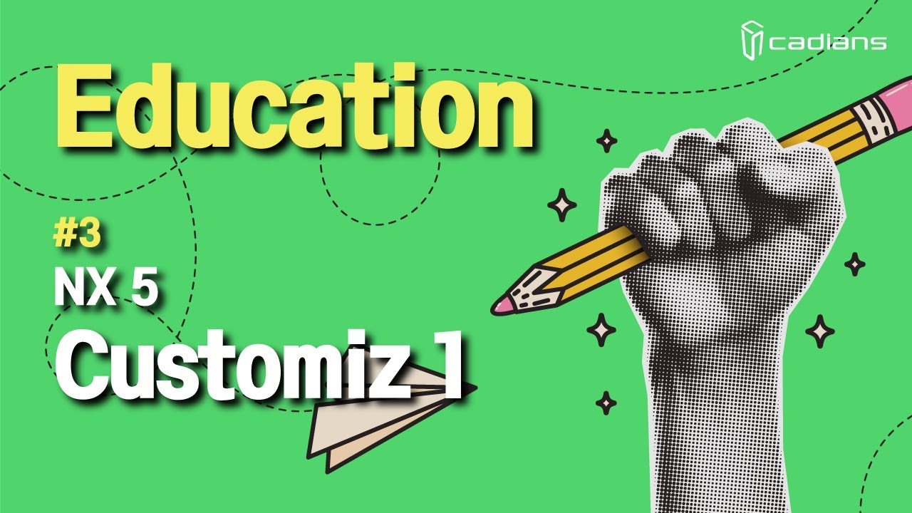 [NX 5 동영상 교육]03. customiz 1 - YouTube