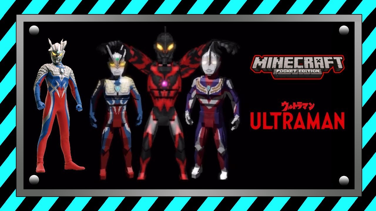 Minecraft PE : Ultraman Mod【Mod ShowCase】 - YouTube