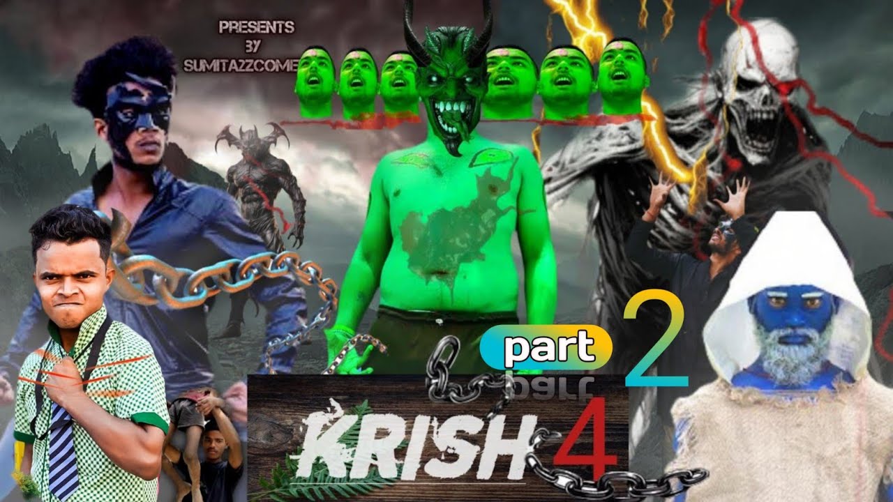 krish vs दानव 😱PART2 #comedy #krish #krish4 #funny #surajroxfunnyvibeo ...