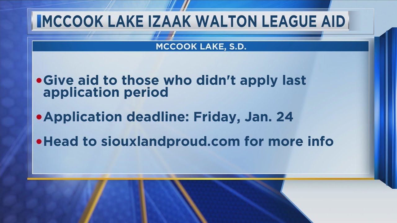 McCook Lake Izaak Walton League Aid - YouTube
