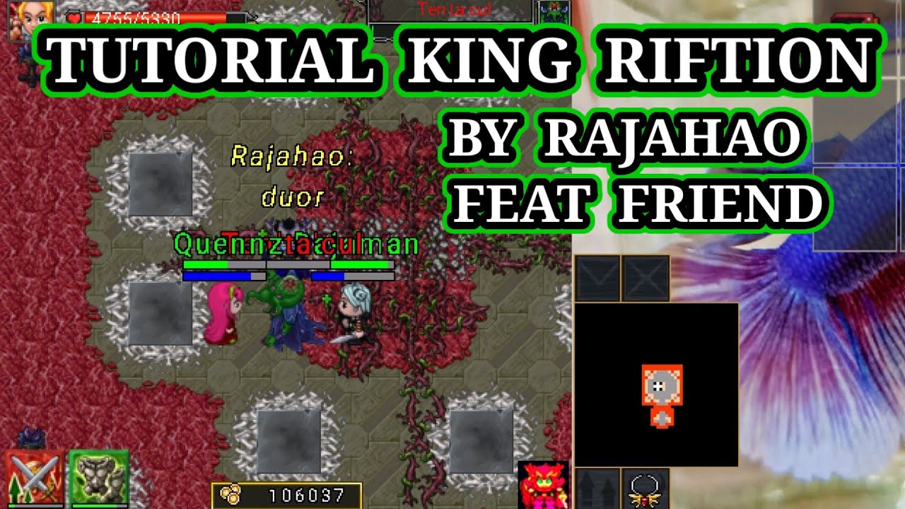 TUTORIAL KING RIFTION/TENTACUL TIBIAME - YouTube